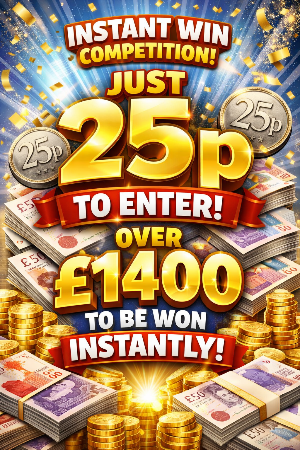 Pocket Change Payday! – 777 Raffles